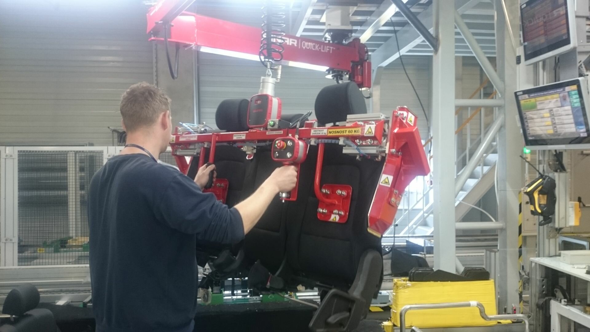 VAKUUMTECHNIK - ELECTRONIC BALANCERS - Quick-Lift Arm (BINAR ...