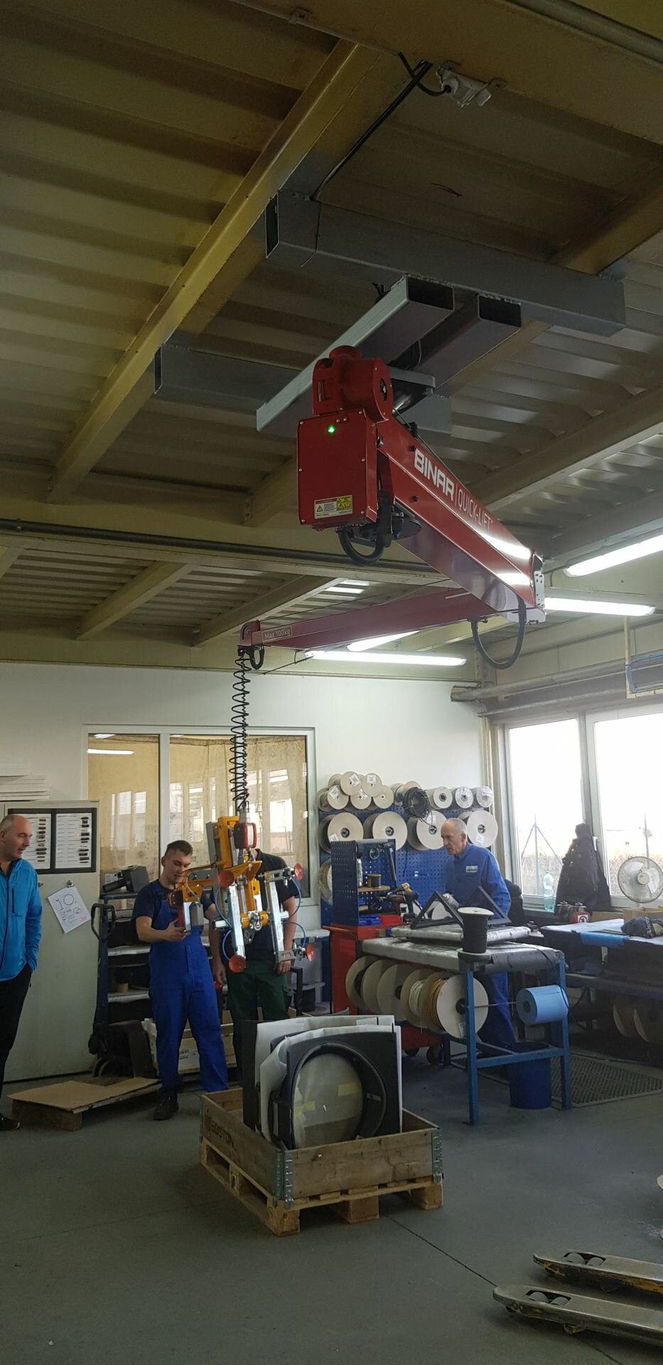 VAKUUMTECHNIK - ELECTRONIC BALANCERS - Quick-Lift Arm (BINAR ...